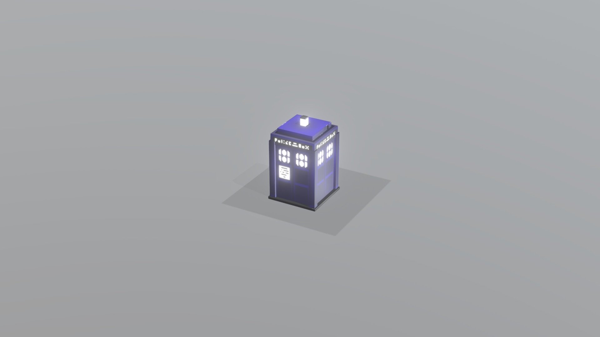TARDIS - Download Free 3D model by Mieo (@Dylanmulcahy) [09d8644 ...