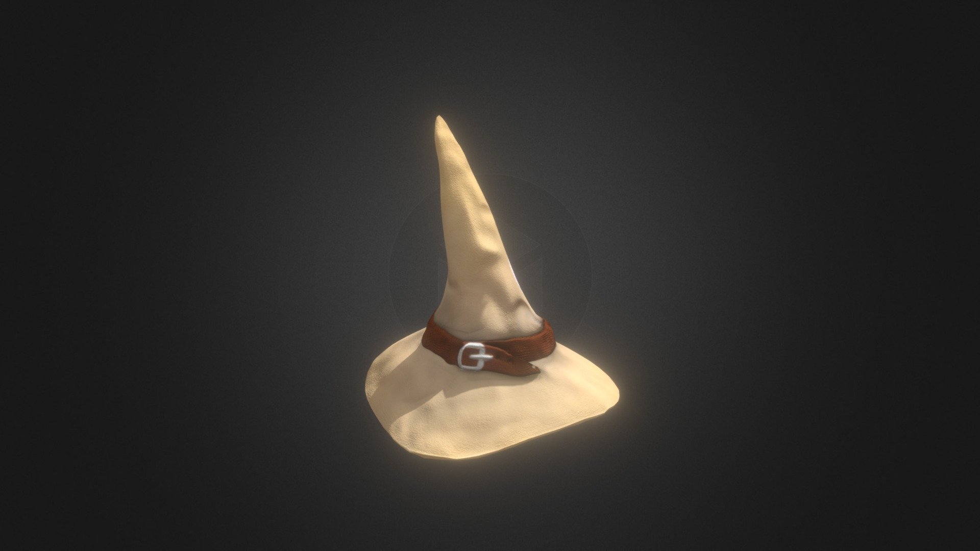 Wizard Hat Textured - 3D model by Sergei Vasilev (@rommilius) [09da38f ...