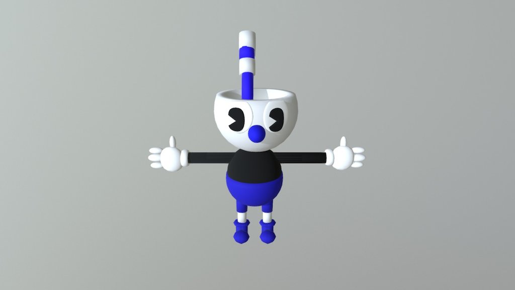 Mugman - Download Free 3D model by axaloty.gamer (@loty_3dmodels ...