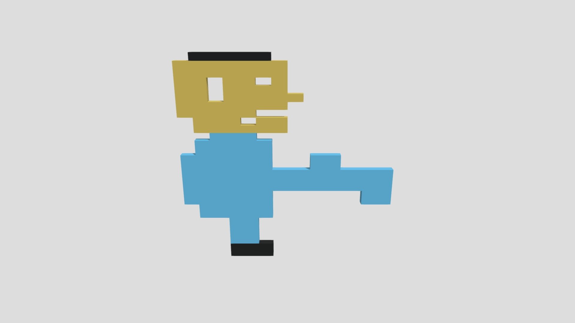 Atari 2600 - Leatherface - Download Free 3D model by swordmanck ...
