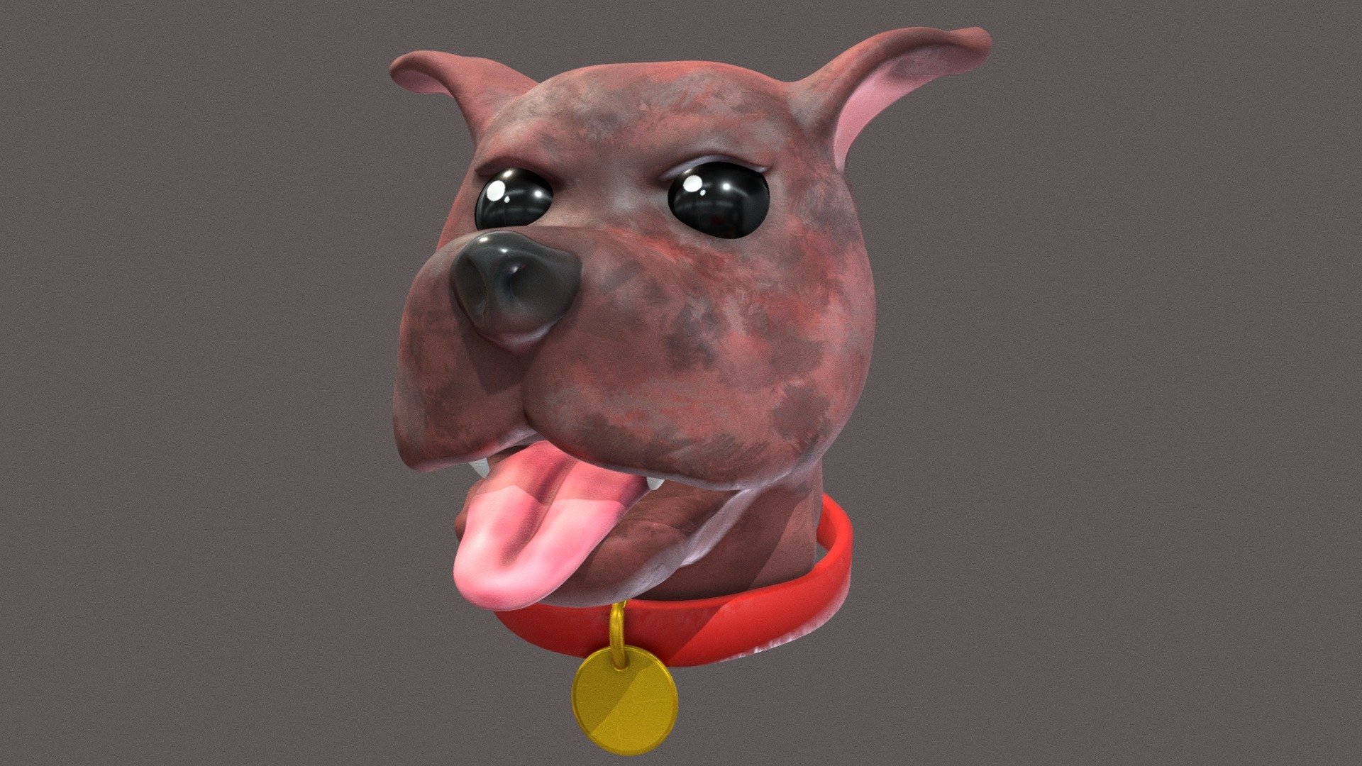 Dog Head - Download Free 3D model by Carlos.Maciel [09db426] - Sketchfab
