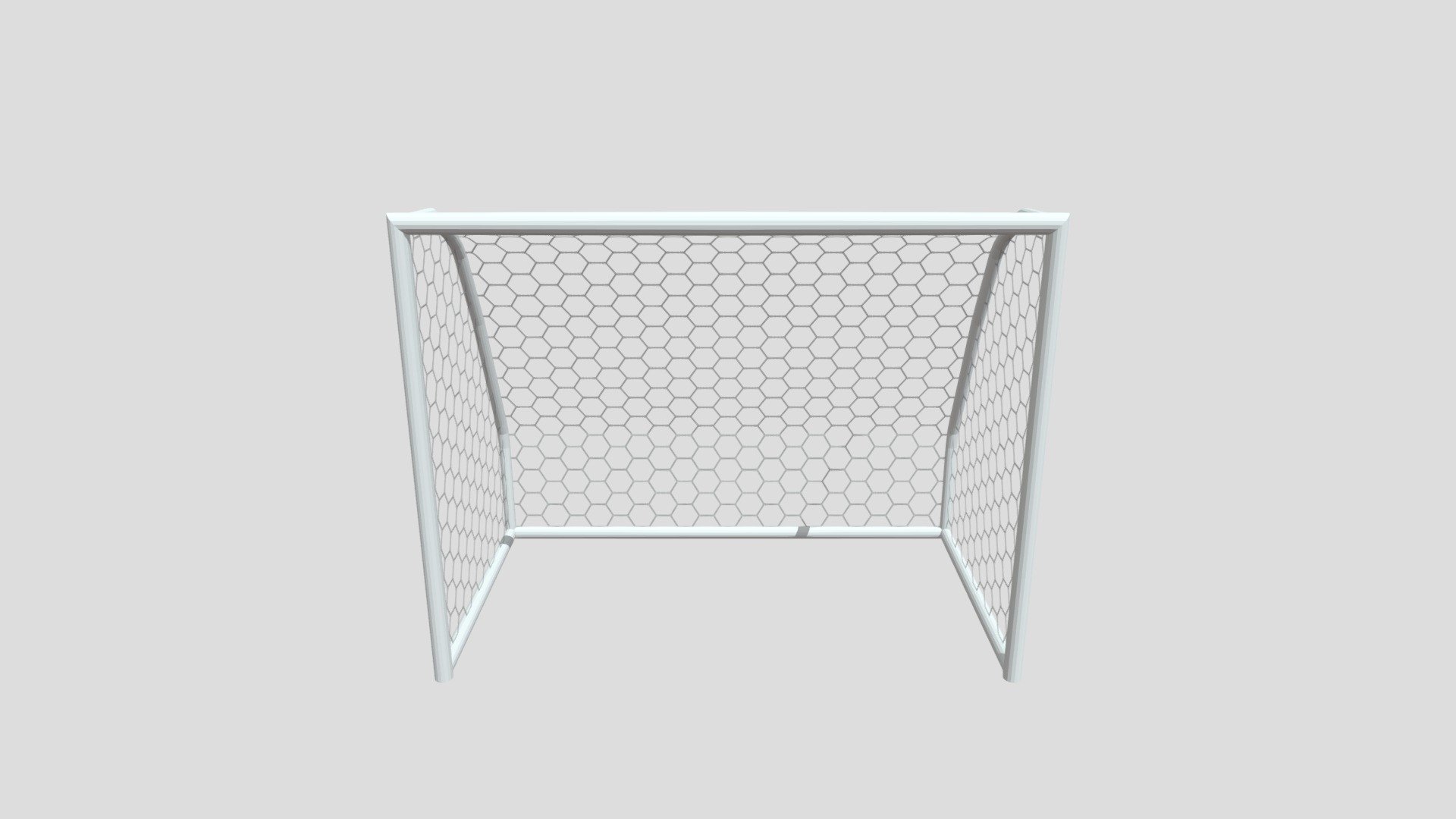 Football goal - Download Free 3D model by 1-3D.com [09dbaca] - Sketchfab