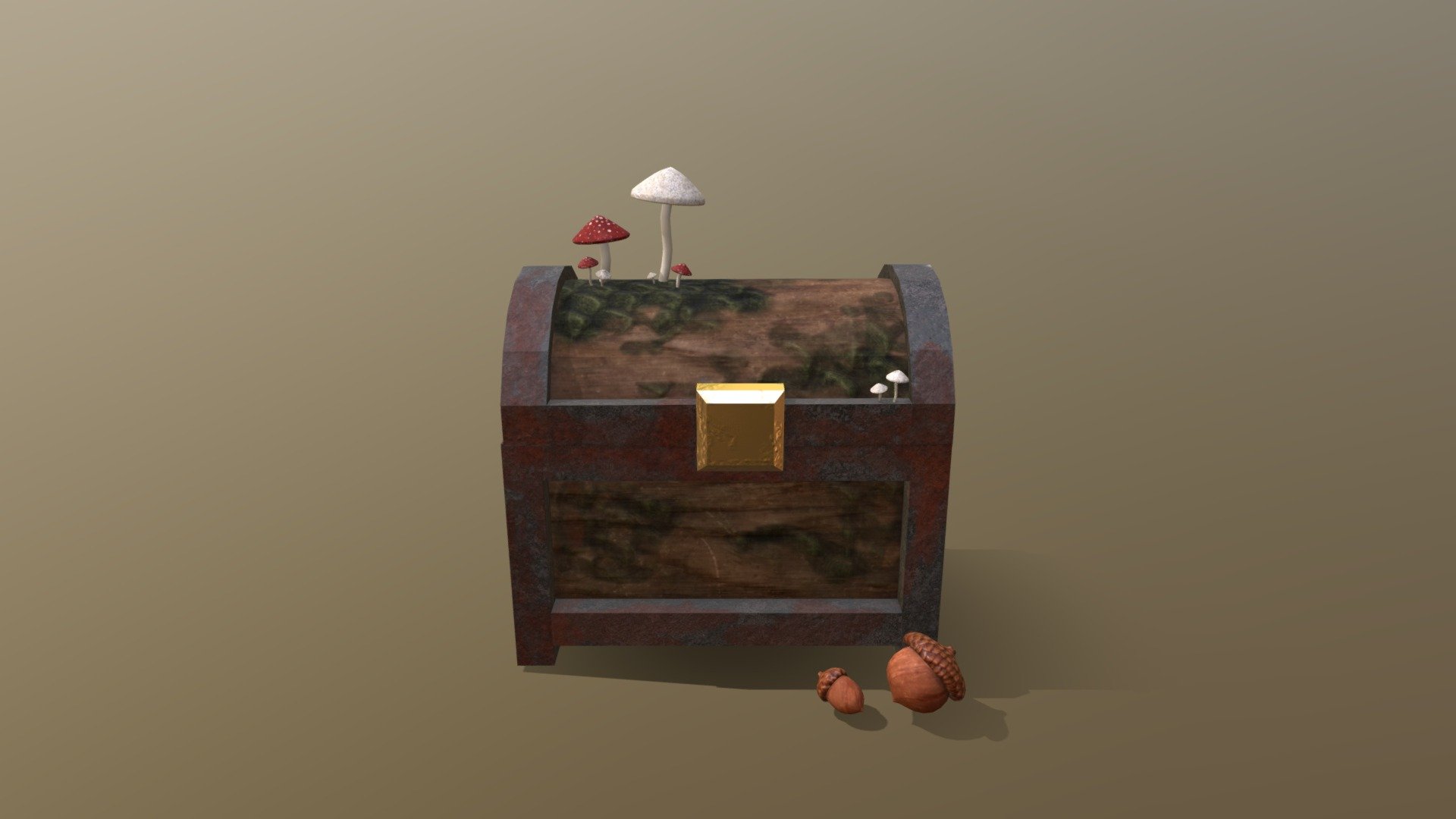 Moss Chest - 3D model by jacquivoid [09dc807] - Sketchfab