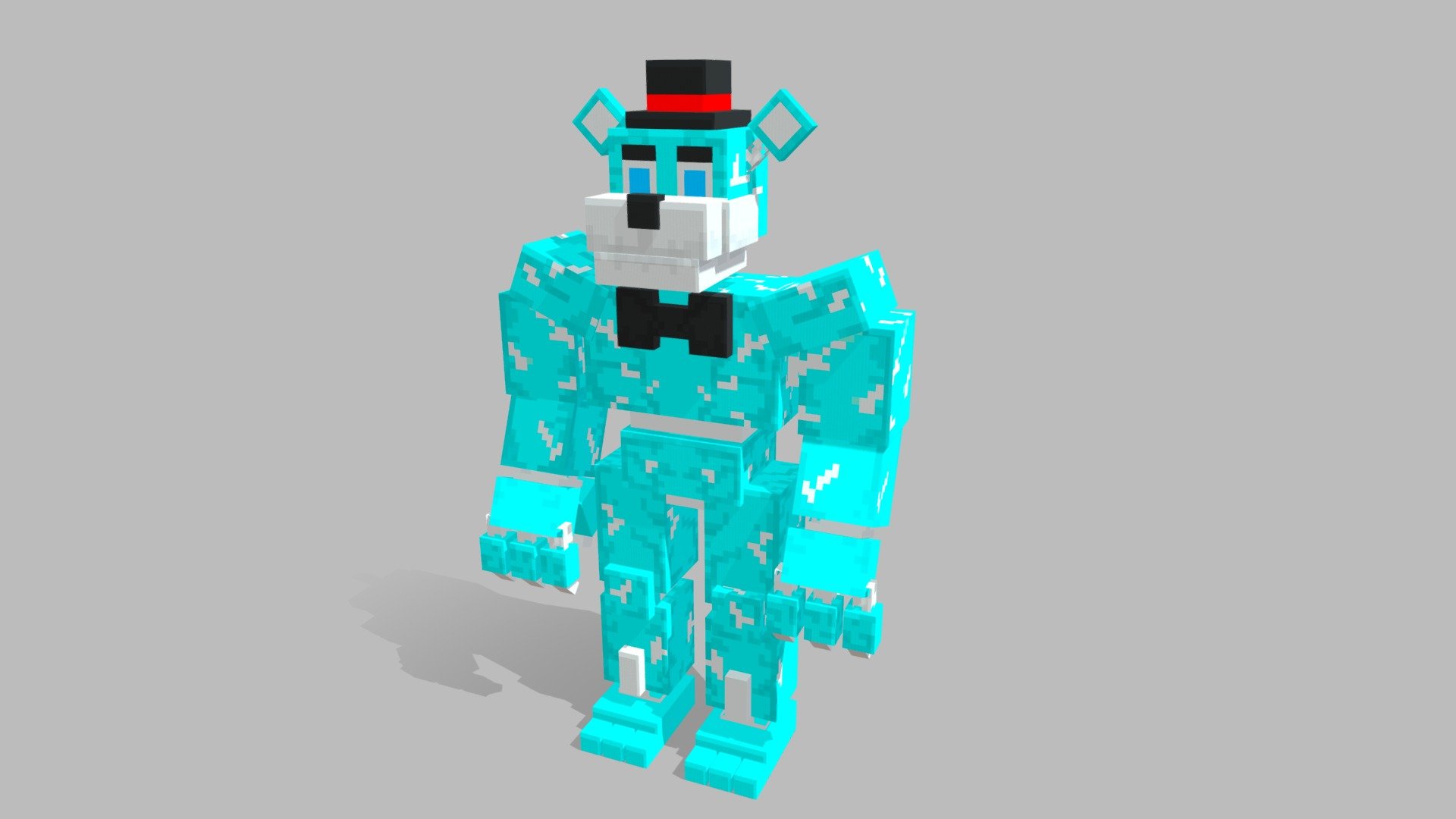 Five Night's At Freddy's: Freddy - Minecraft - Buy Royalty Free 3D ...