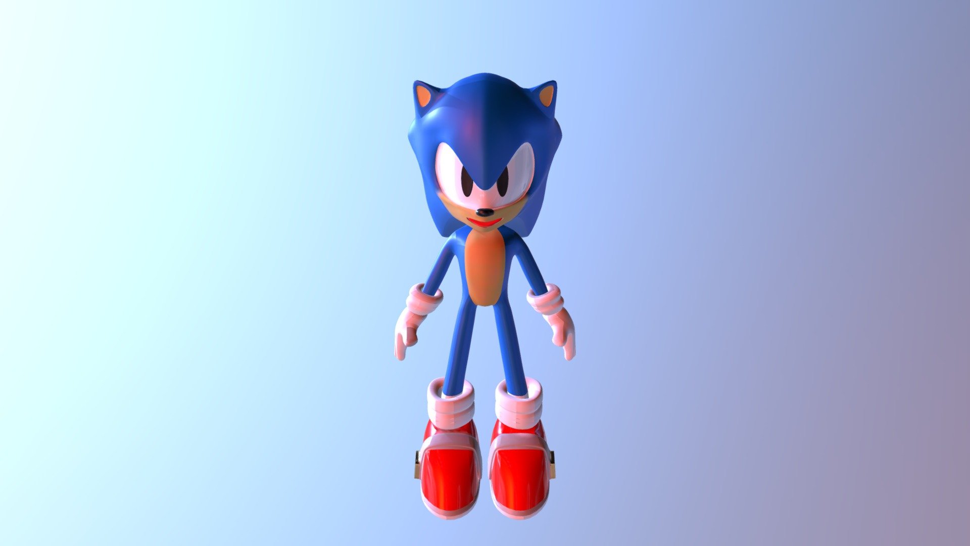 Sonic - Download Free 3D model by mike_3217951 [09dd871] - Sketchfab