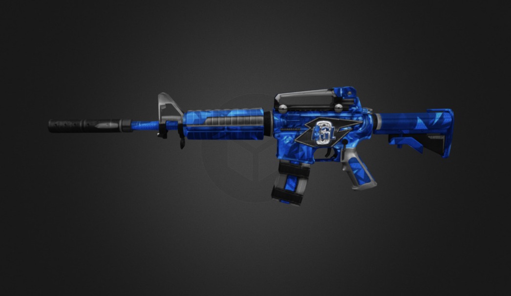 M4A1 Silencer-AGL3 - 3D model by Metallist [09de4b9] - Sketchfab