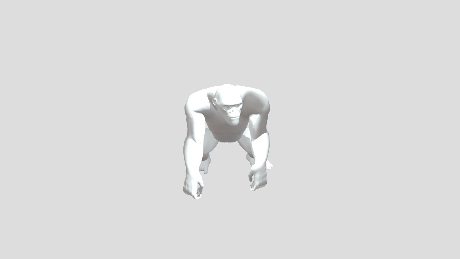 A2 Monkey Idle - 3D model by VeniciaTan [09df543] - Sketchfab