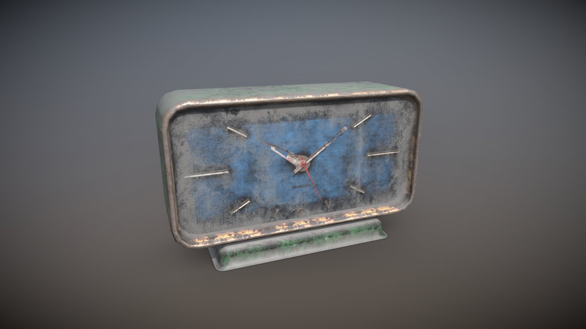 Dirty desktop clock 13 of 20 - Buy Royalty Free 3D model by Szántai ...