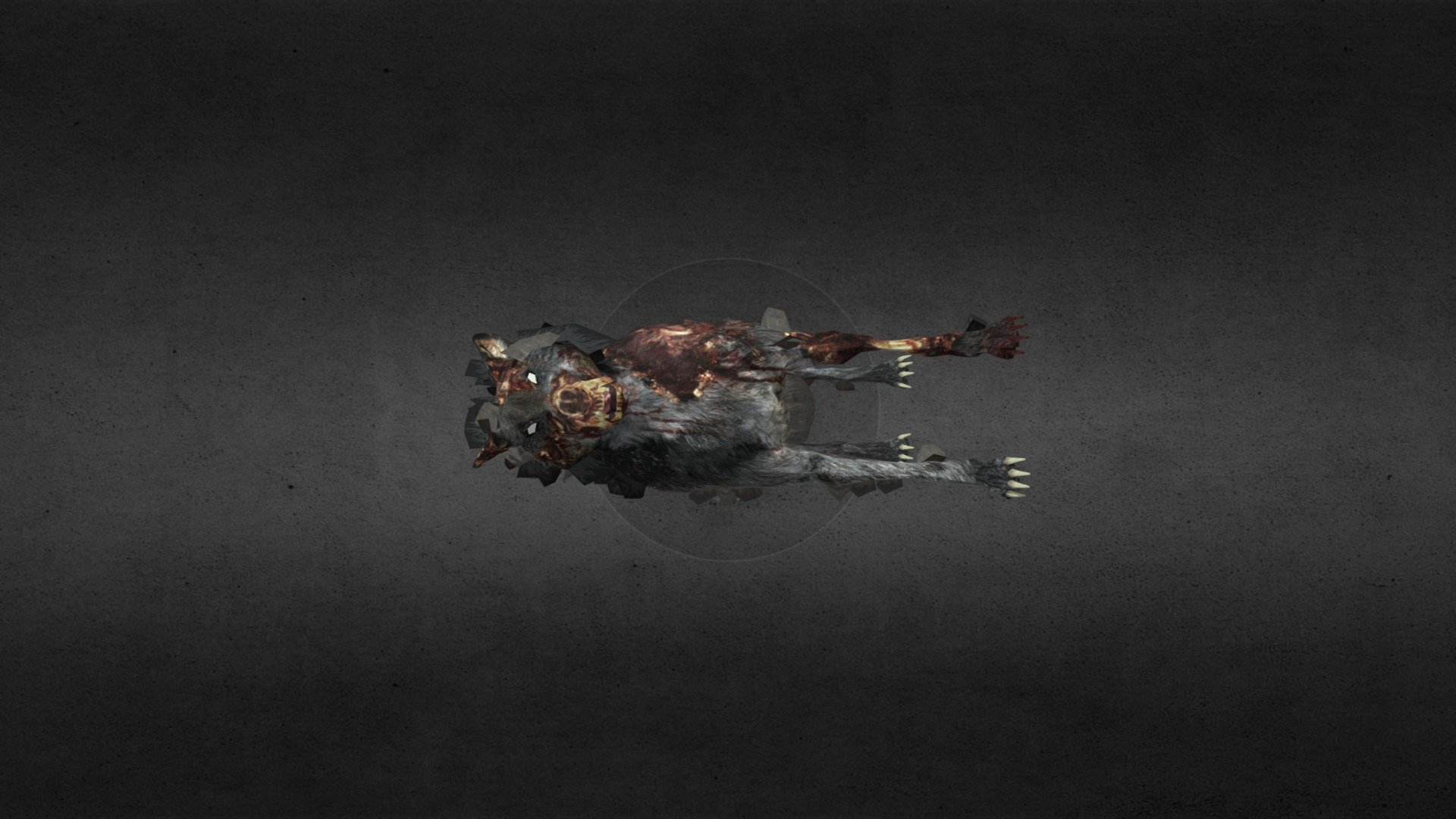 Call of Duty Zombies: Zombie Dog (Unrigged) .3ds - Download Free 3D ...