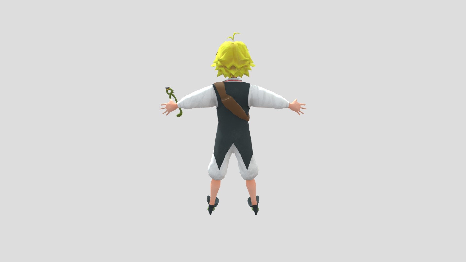Meliodas - 3D model by BlakeCBarnes [09e1416] - Sketchfab
