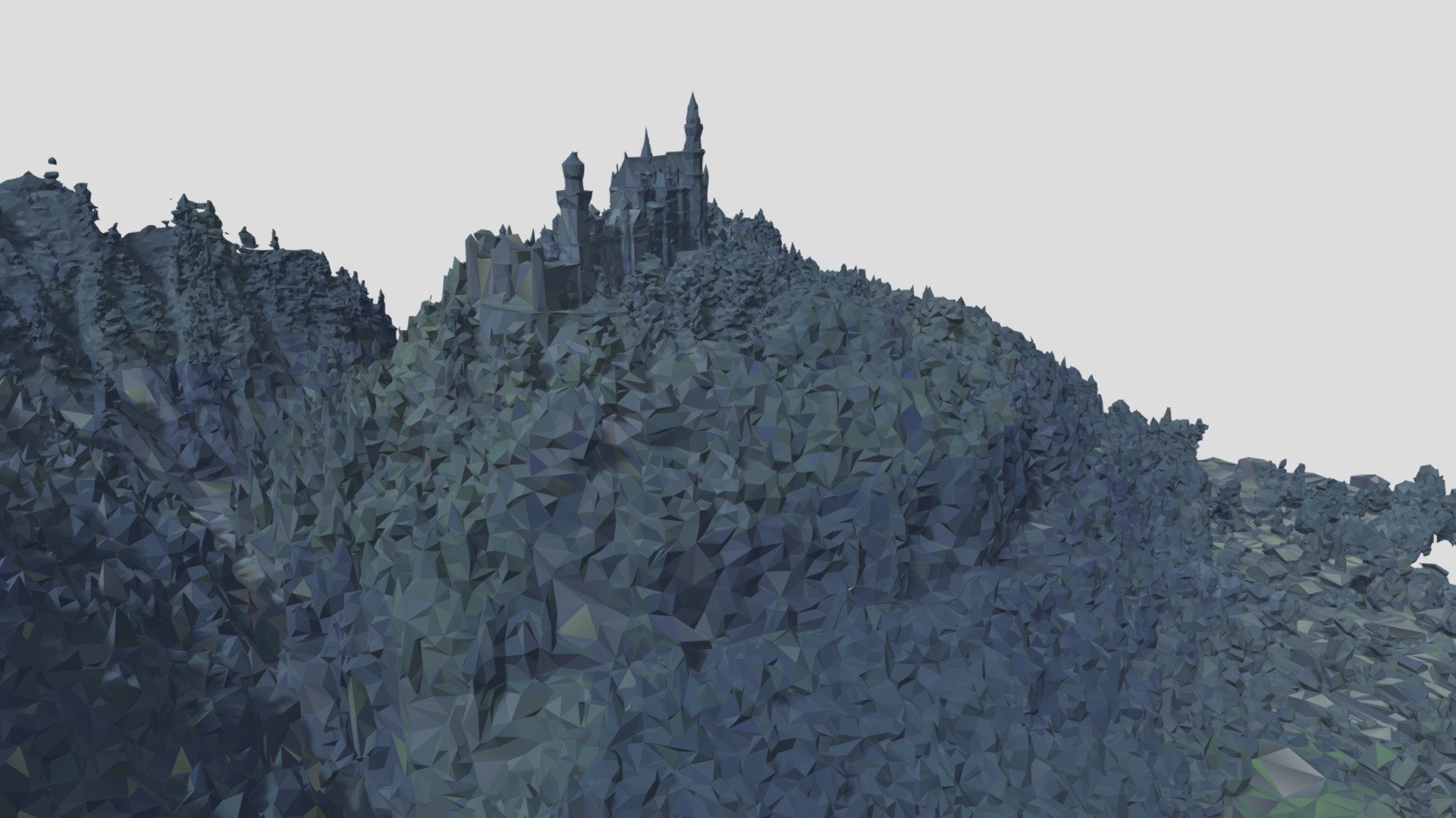 Neuschwanstein - 3D model by Jonathan Young (@sketchdoc) [09e1abc ...