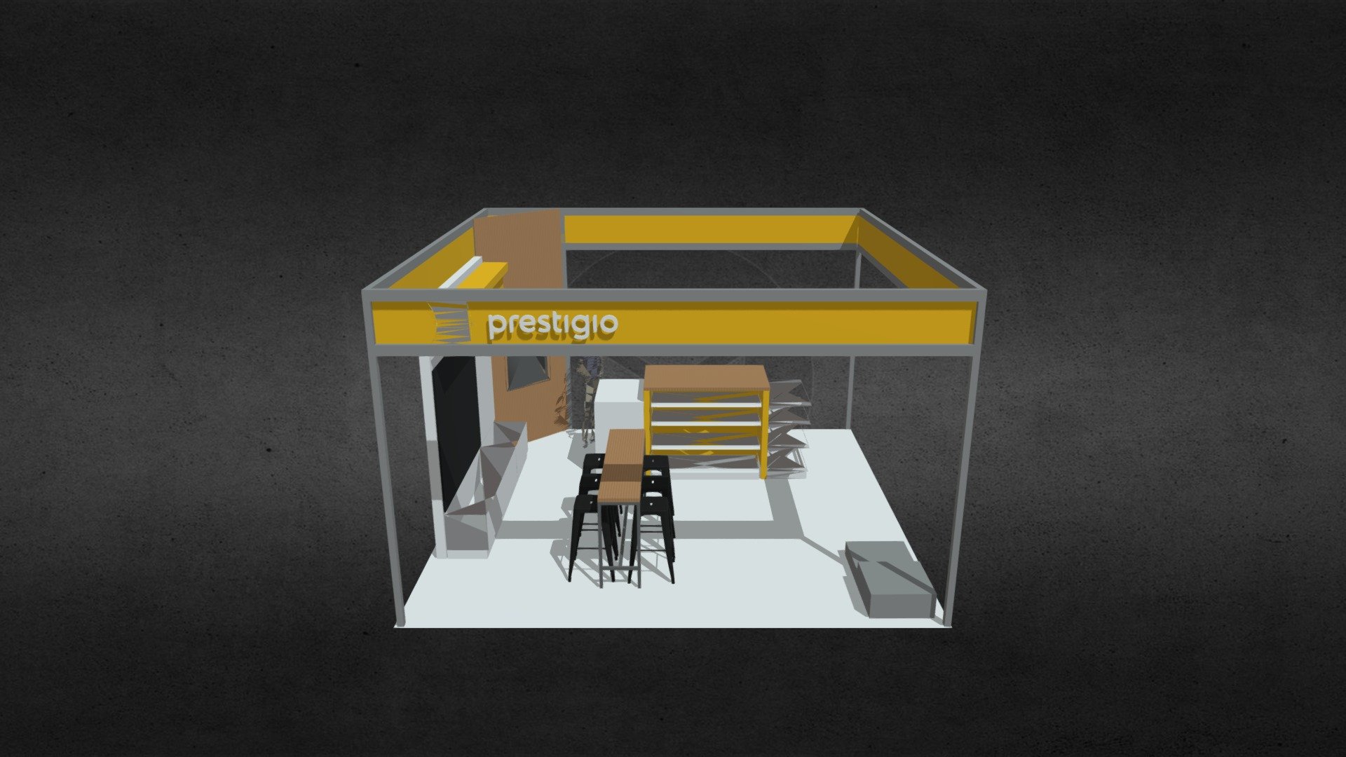 stand 3D - 3D model by gonzaloihler [09e4765] - Sketchfab