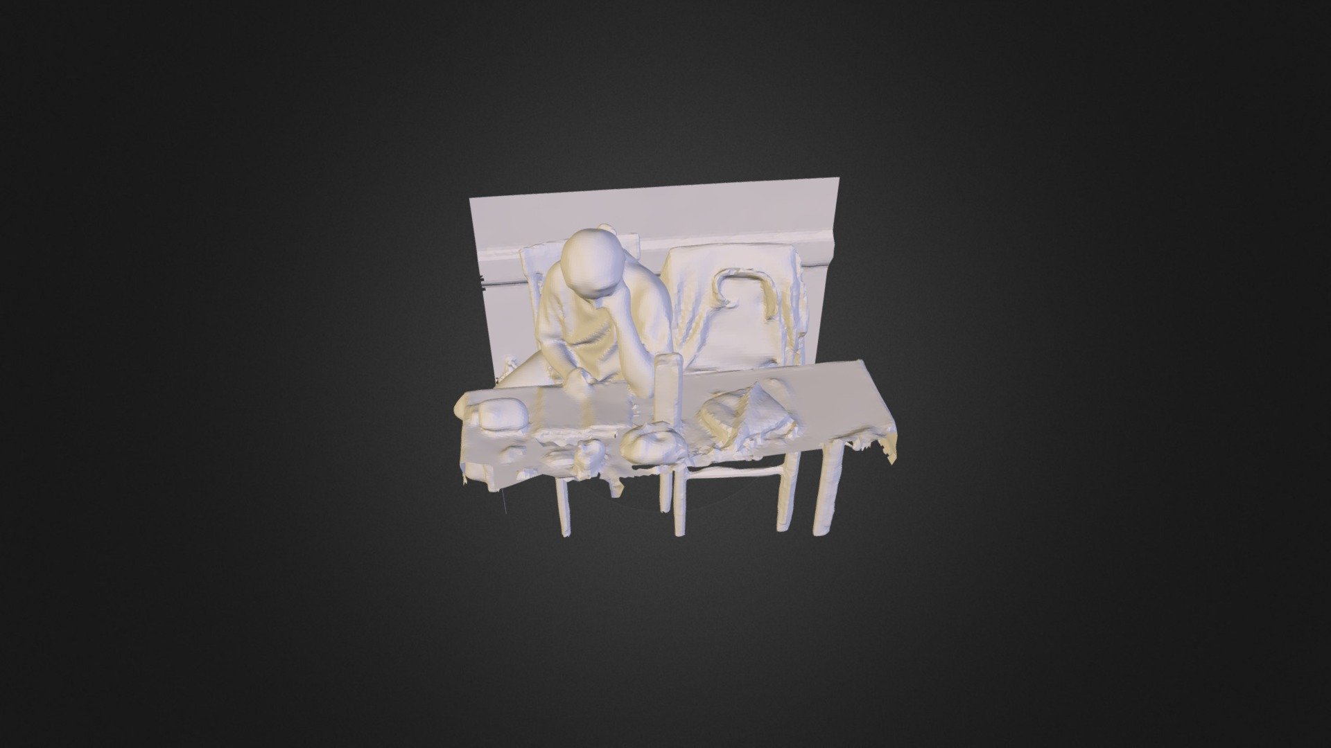 Reading - 3D model by Makovec [09e618e] - Sketchfab
