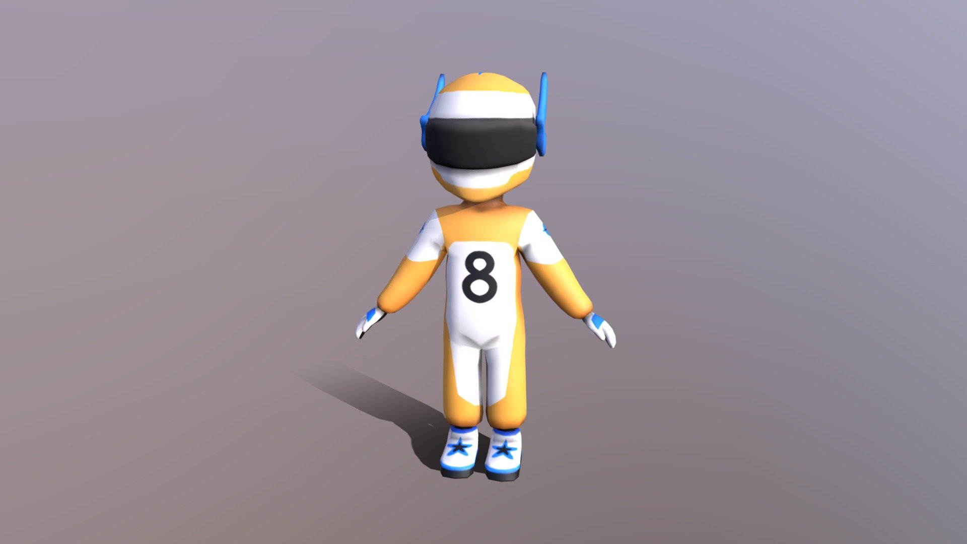 race driver - 3D model by Alice Sutton (@alice_sutton) [09e692f ...