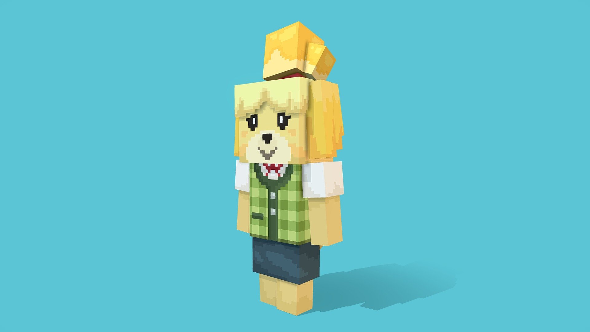 Isabelle - 3D model by Wacky (@wackyblocks) [09e6a25] - Sketchfab