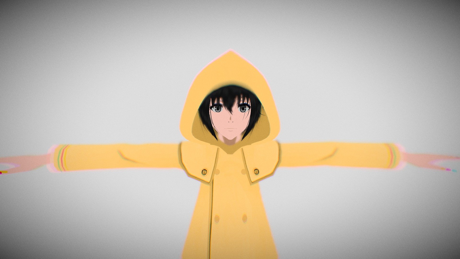Little Nightmares - Six (3D Model) + DL - Download Free 3D model by ...