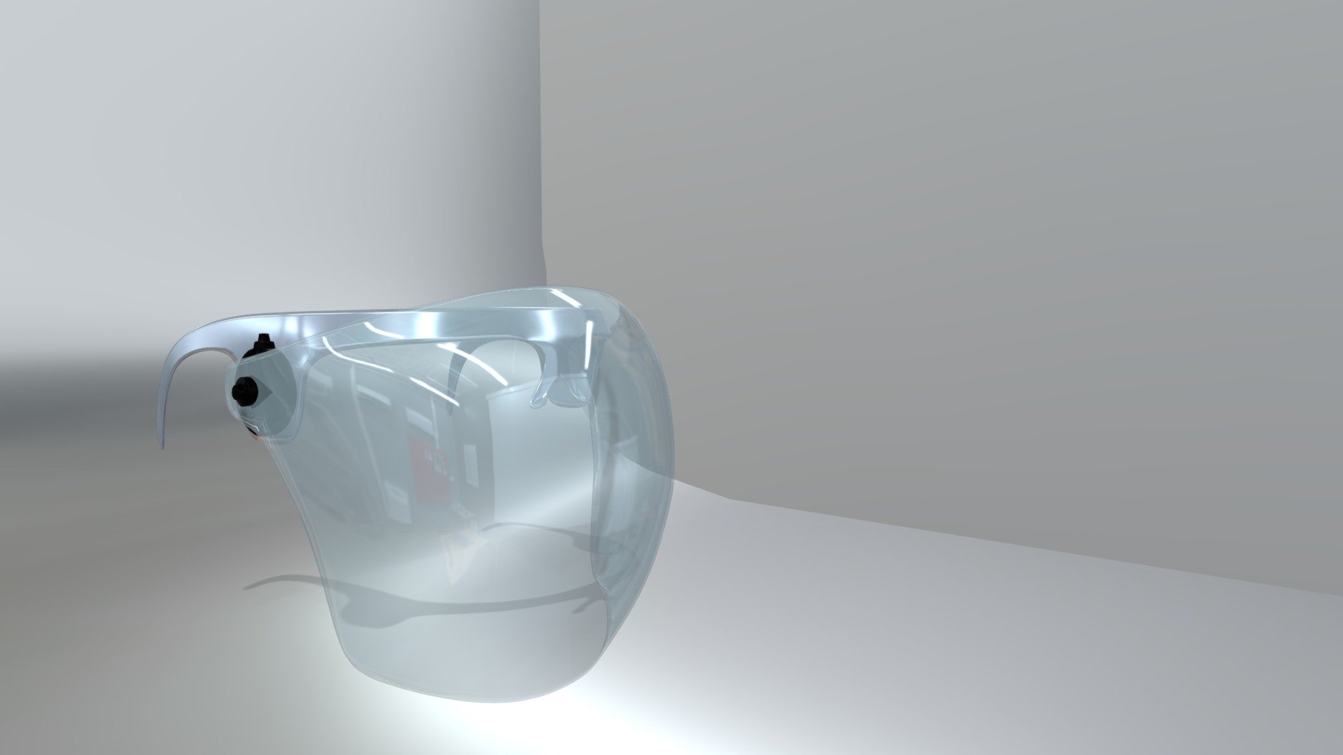 Ordinary Face Shield - 3D model by amboakara [09e7b59] - Sketchfab