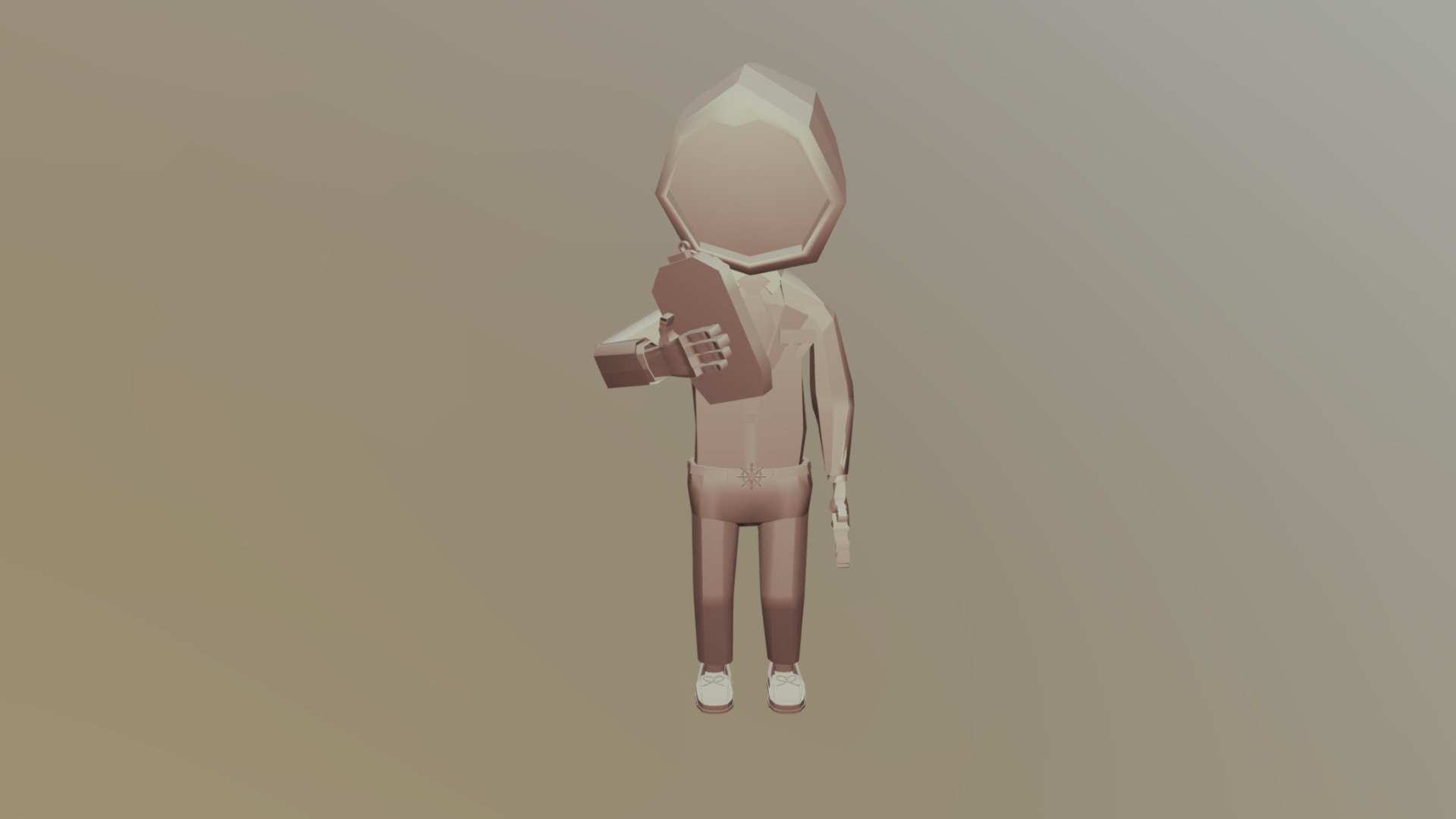 Charon-Untextured - 3D model by jakecrabtree [09e7d0d] - Sketchfab