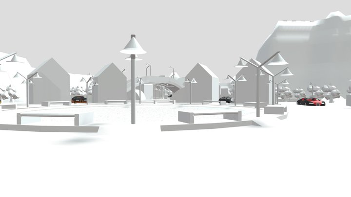 Mini-city 3D models - Sketchfab