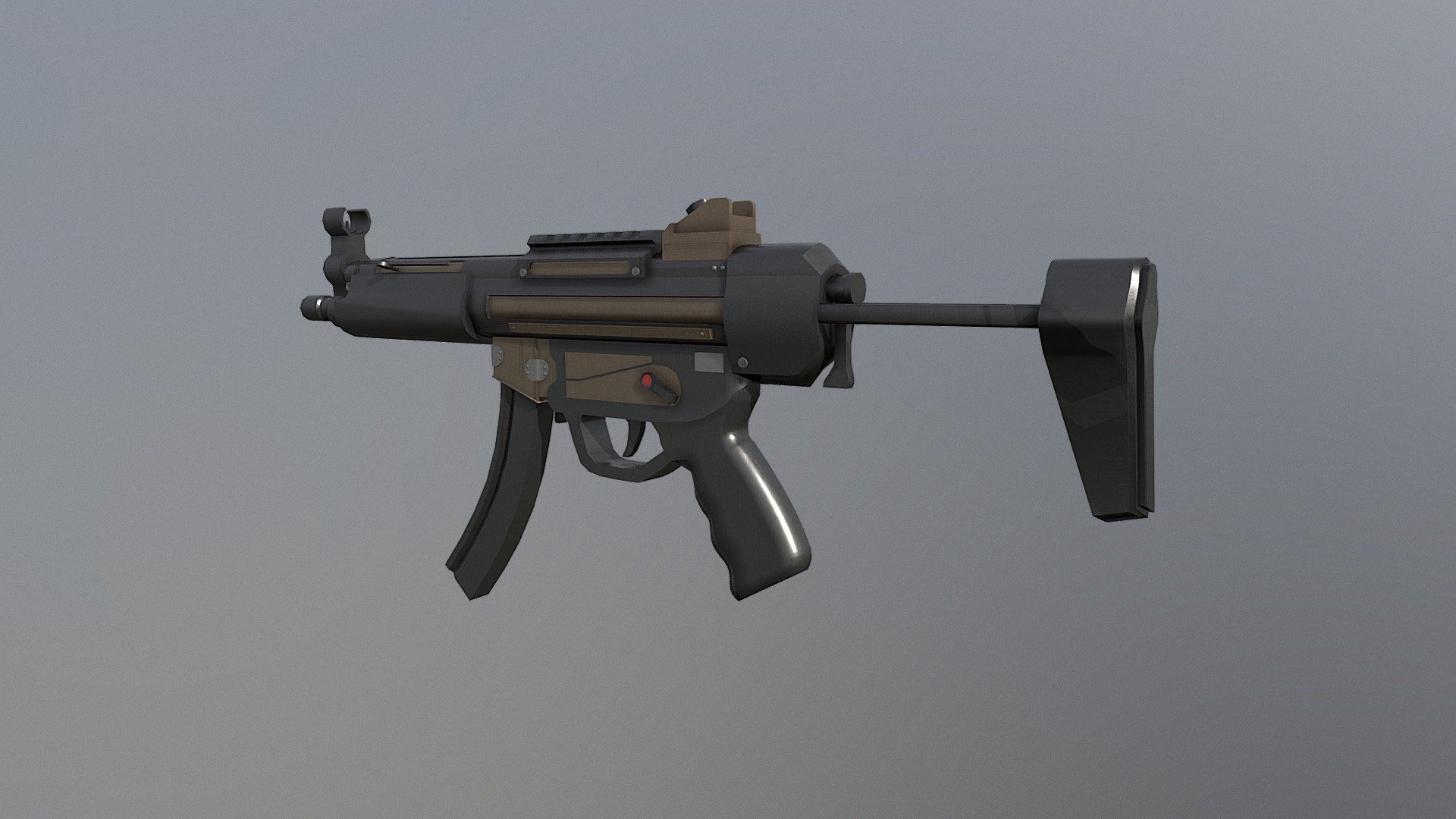 MP5 - Download Free 3D model by Atilla Kutluay Erdoğay (@akerdogay ...