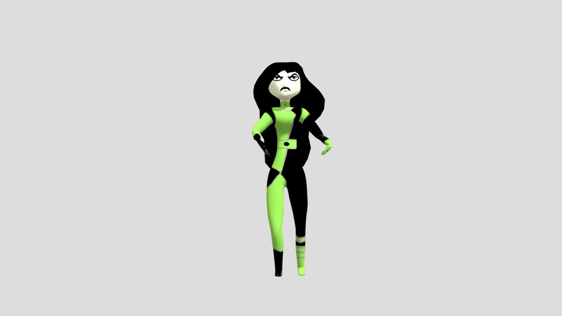 Shego - Villian Kim Possible - 3D model by schnittlauchig [09eaa38 ...