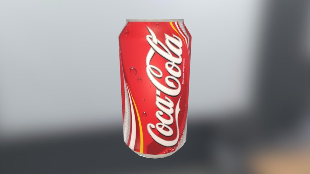 low poly can - 3D model by Teby [09eb6c4] - Sketchfab