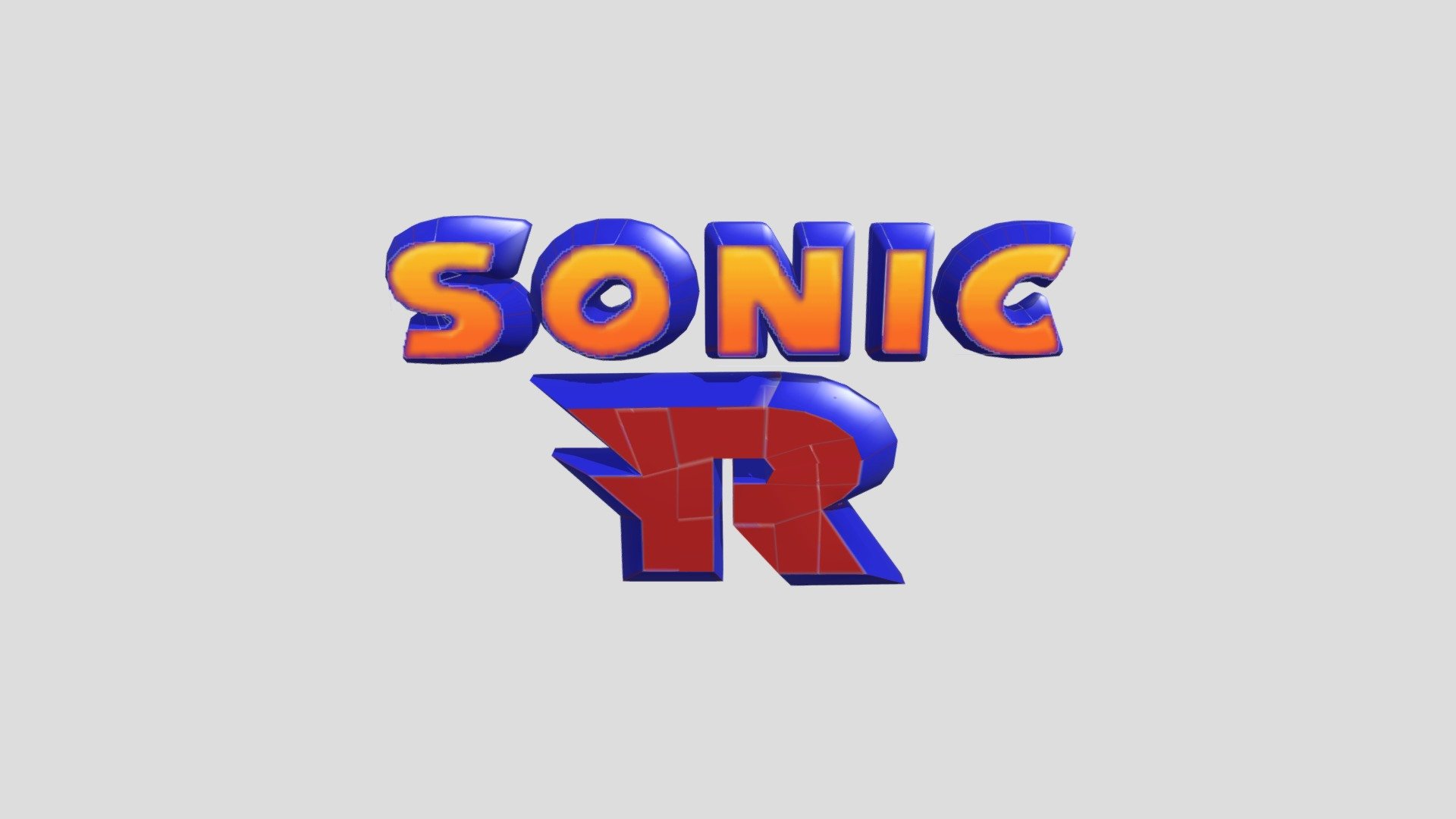 PC Computer Sonic R Title Screen Logo - Download Free 3D model by ⚔ ...