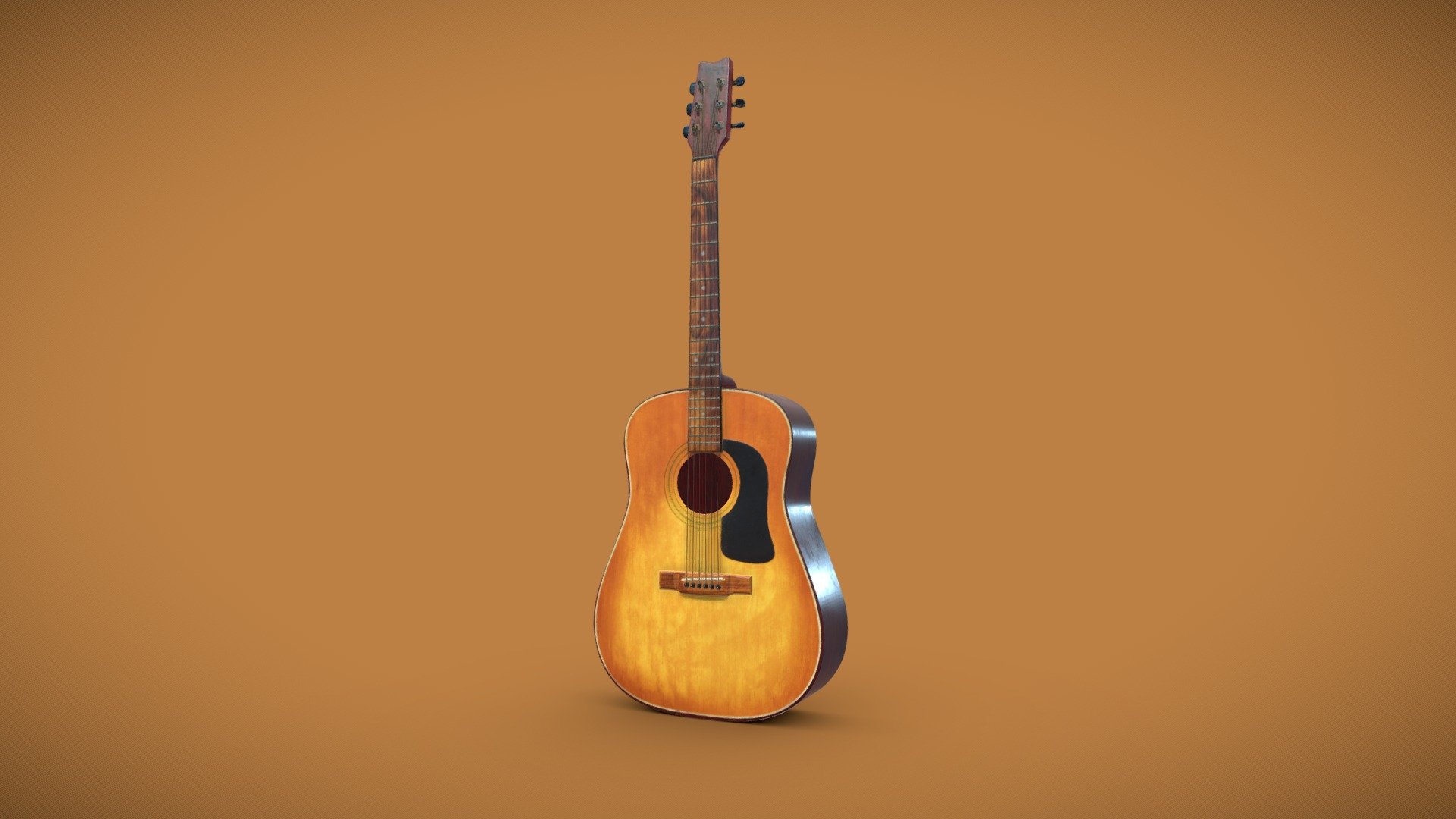Guitare - 3D model by 893 3D models (@Jyb.Yakuza) [09ee4cc] - Sketchfab