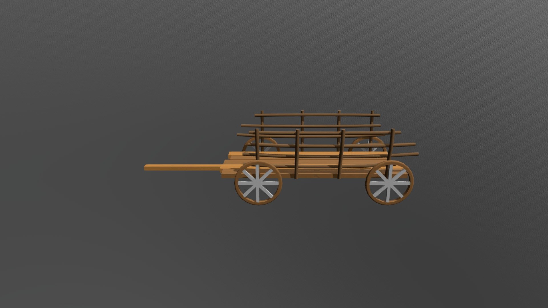 Wagon - 3D model by Kyle Merrill (@Kylem318) [09eea3f] - Sketchfab