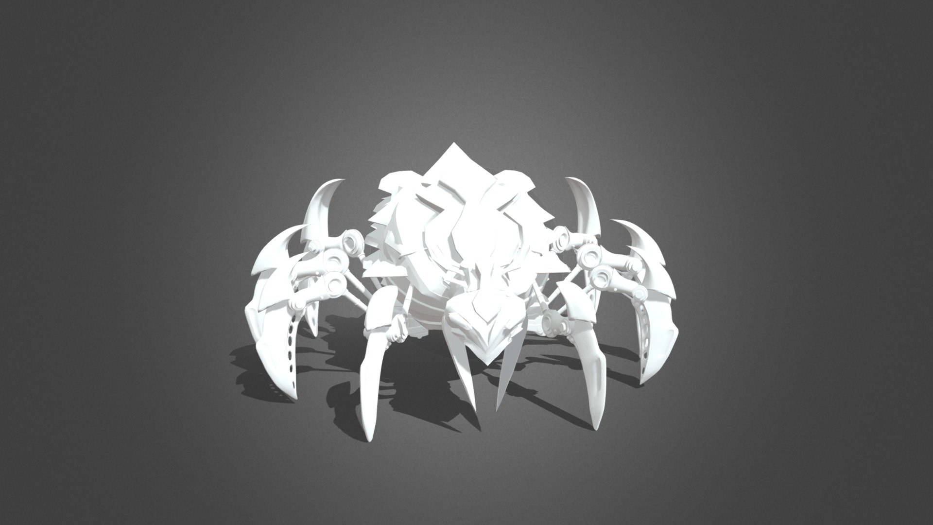 SPIKE The Spider - 3D model by Sana_Farooq [09f0932] - Sketchfab