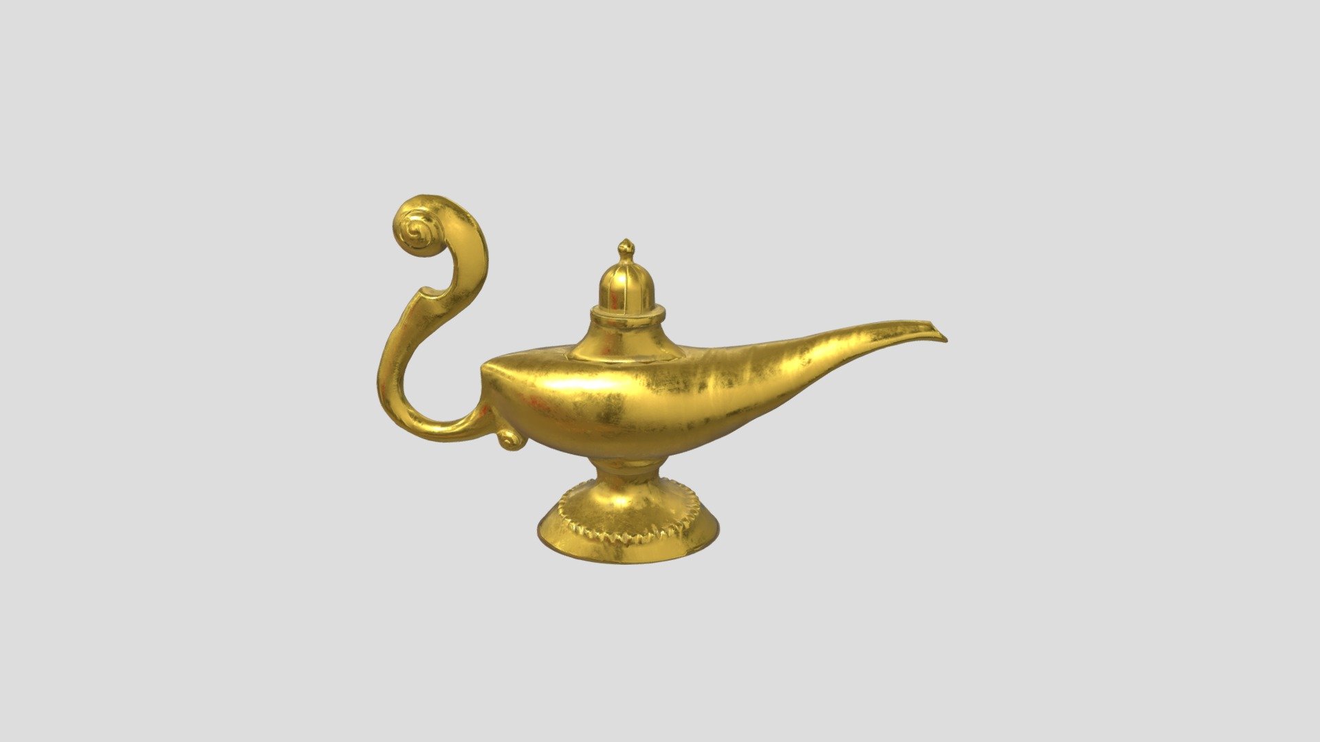 Genie Lamp - Asset 3D Coat - 3D model by Daigfe [09f29dd] - Sketchfab