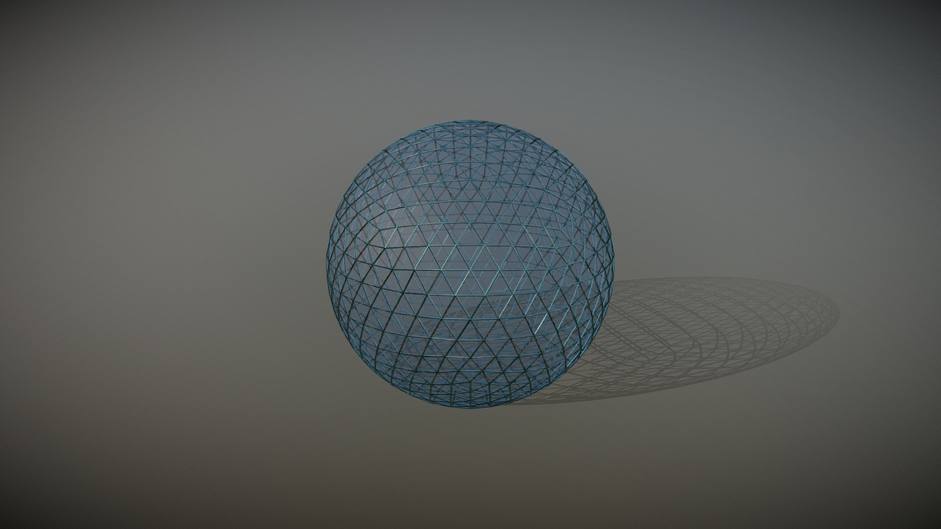 Geodesic Dome - 3D model by palvarezrio [09f3cda] - Sketchfab