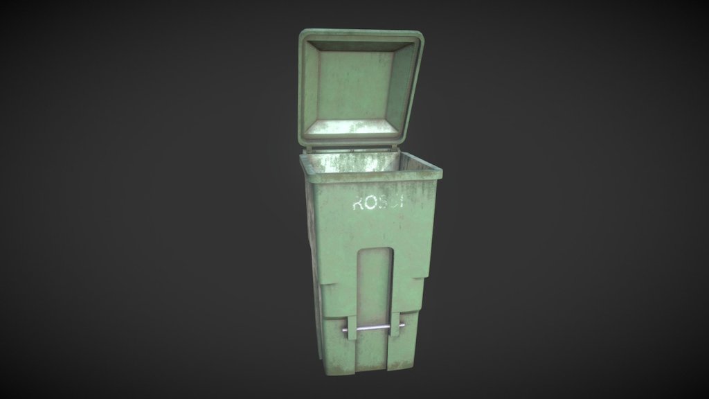 DustBin - 3D model by Roshan Gunner P (@roshan.g.poojari) [09f4818 ...
