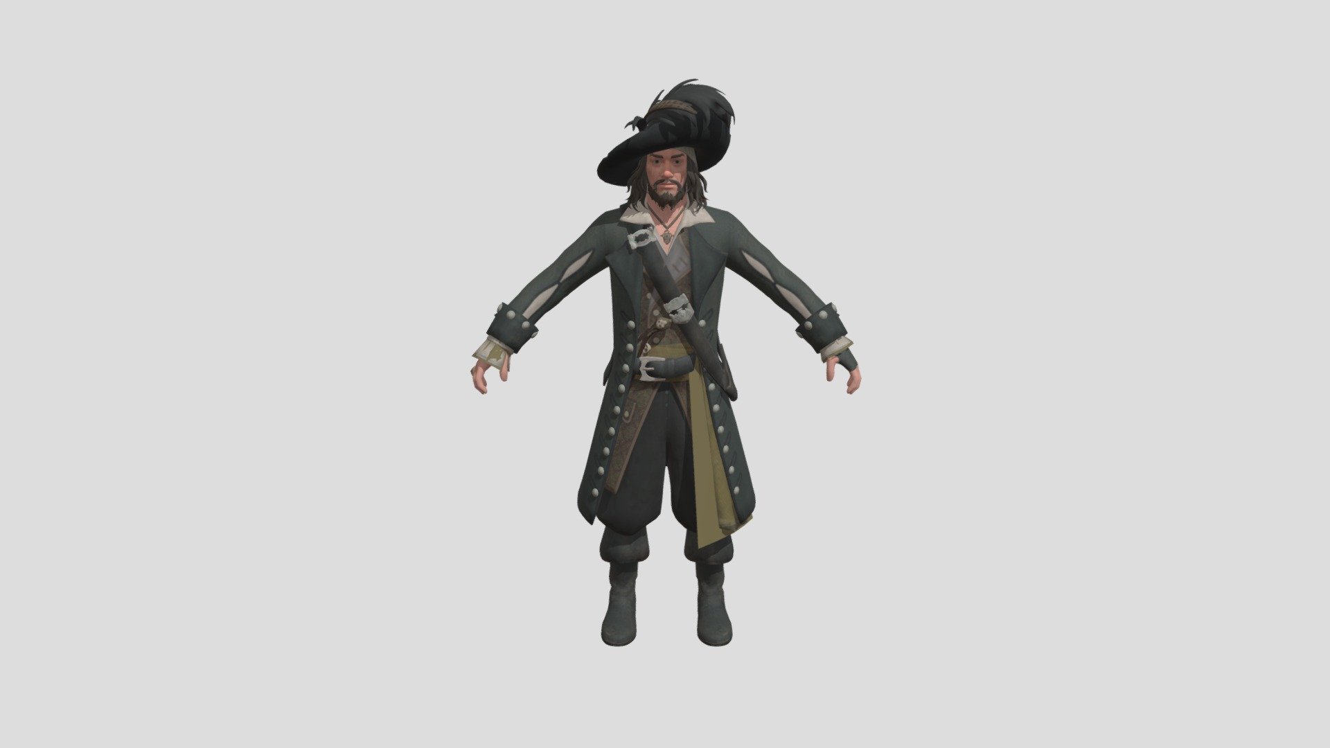 BARBOSSA - Download Free 3D model by ultradeath6700 [09f52fb] - Sketchfab