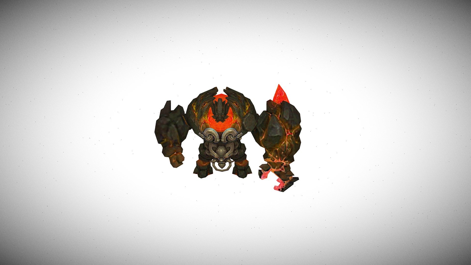 Lowpoly Rock monster - Download Free 3D model by Khyoocumber [09f6389 ...
