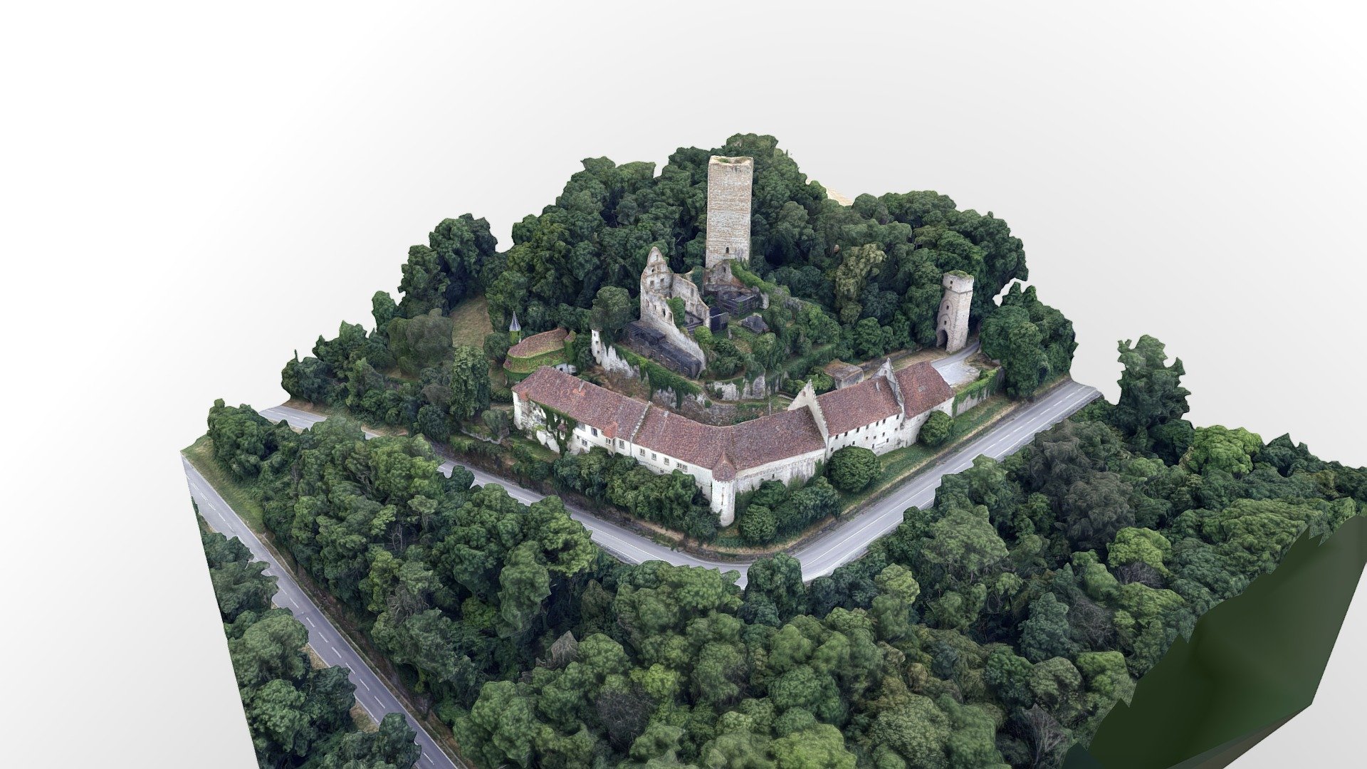 Burg Ehrenberg - Download Free 3D model by LAD BW (@ladbw) [09f66b9 ...