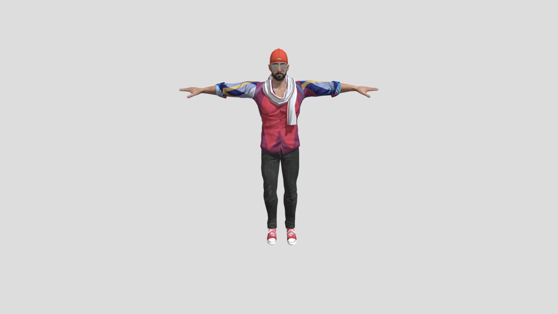 2 Shirt Jack indian theft auto simulator - Download Free 3D model by Indian theft auto ...