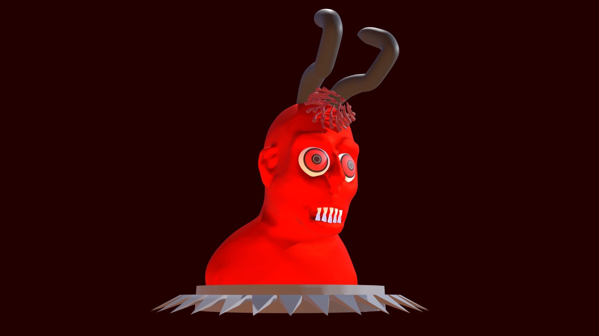 Cartoon Devil - 3D model by luckicher [09f79f5] - Sketchfab