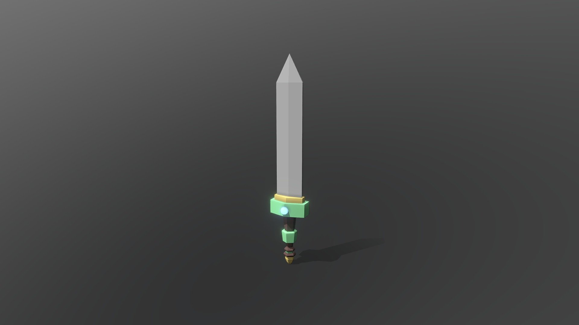 Low Poly Sword - 3D model by YungColonelSanders [09f7da2] - Sketchfab