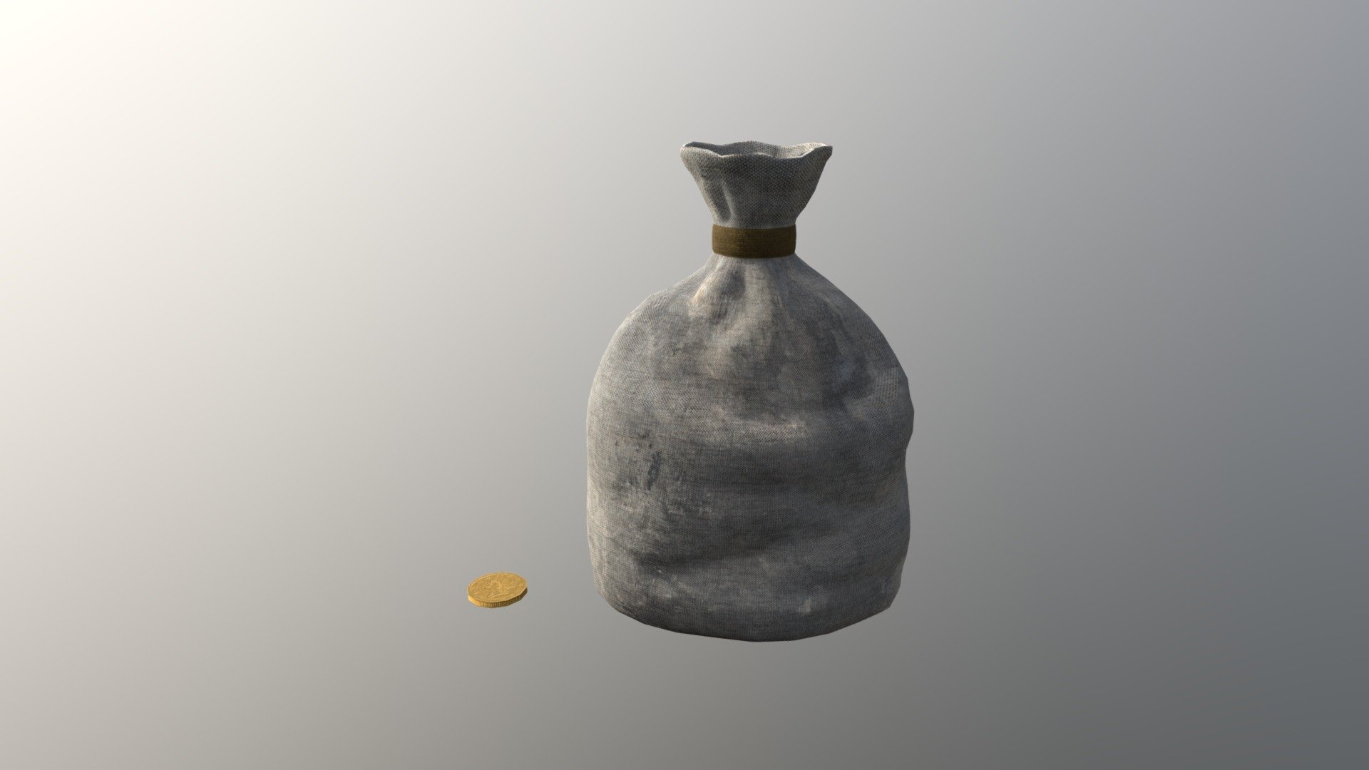 Coin_Bag3 - 3D model by Art Force (@art-force) [09f90d5] - Sketchfab