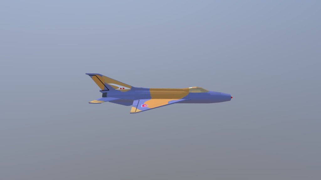 Mig 21 - 3D model by Nouman.Waheed [09f97fd] - Sketchfab