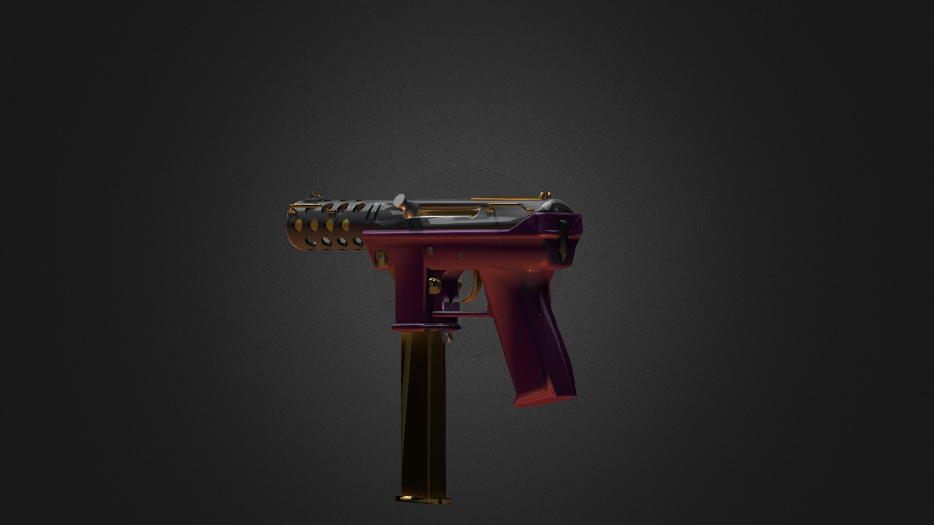 Tec9 Done - 3D model by JDAWG (@Mello1613) [09fc394] - Sketchfab