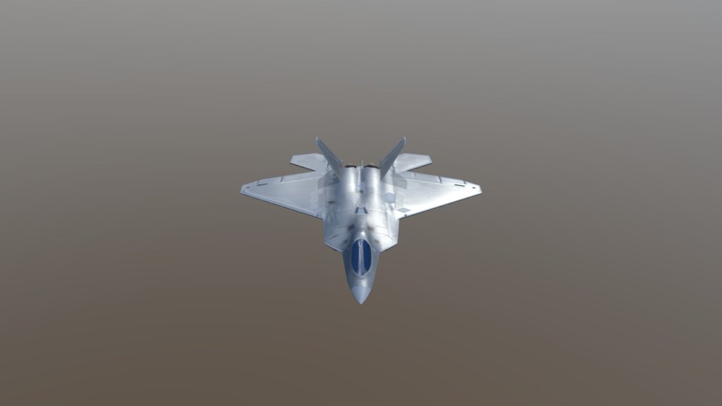 f-22 - 3D model by artLeyva [09fc42b] - Sketchfab
