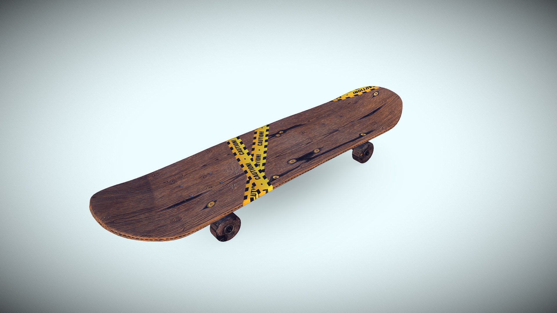 Cracked skateboard with eyes u3261059 - 3D model by u3261059 [09fd1ba] - Sketchfab