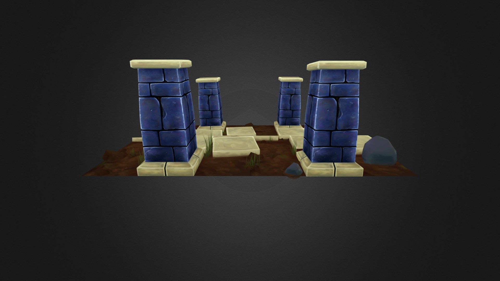 Simple casual environment - 3D model by GreenAvoy (@greenavoy04 ...