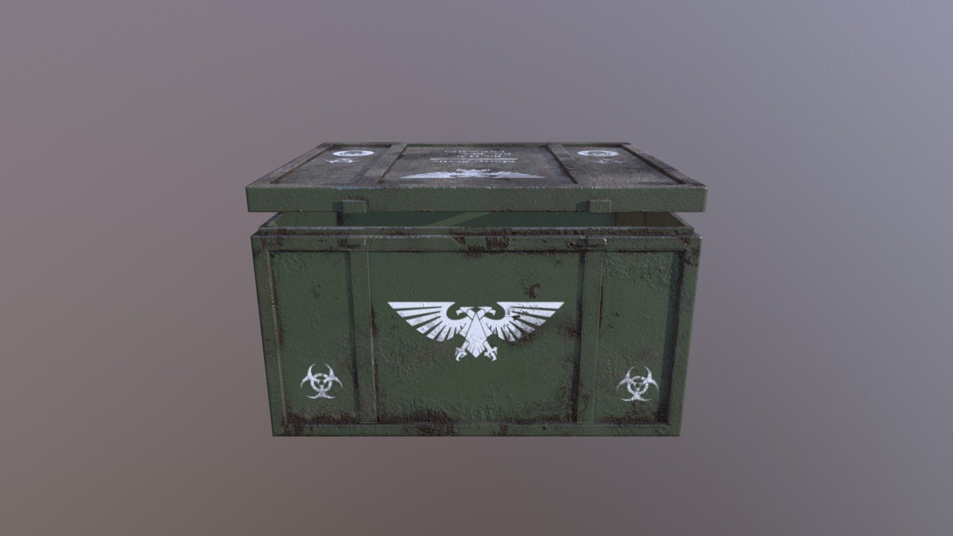 Ammo Crate - Mortar Shells Toxic - 3D model by speckysimon [0a0023d ...