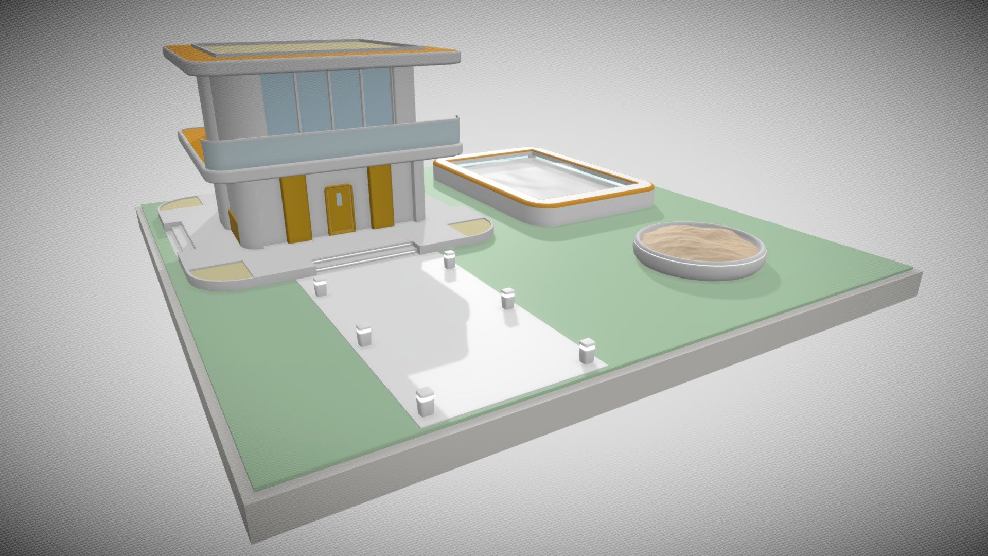 Penthouse Plot Design 3d Model By Subsurreal 3d Subbeddw [0a00b2d] Sketchfab