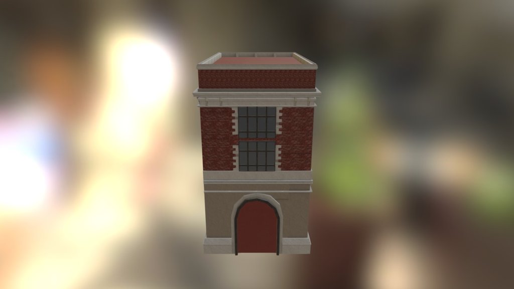 Firehouse - 3D model by Luke Neubaum (@lukeneubaum) [0a01d5f] - Sketchfab