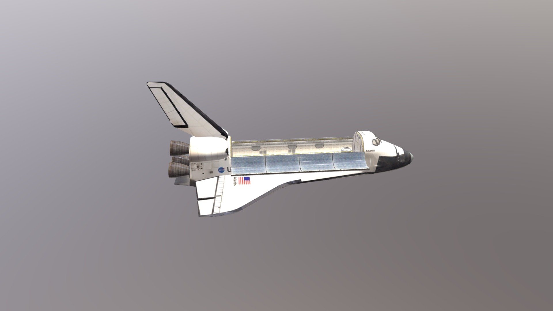 space-shuttle-orbiter-gltf - 3D model by ty.briscoe [0a032f5] - Sketchfab