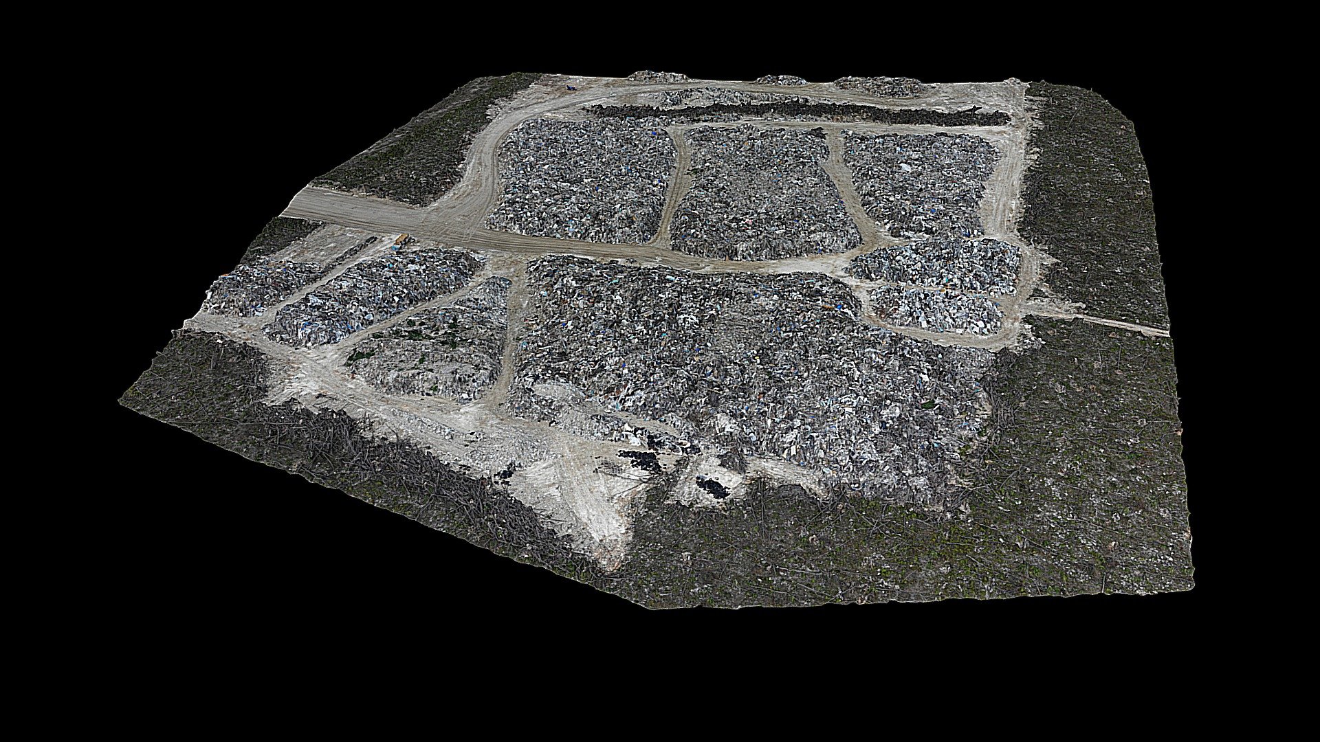 Spring City Landfill_simplified_3d_mesh - 3D model by Flyytec ...